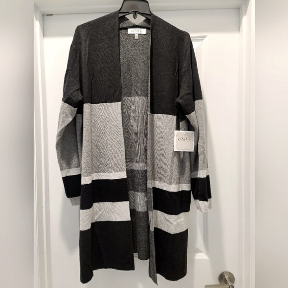 Kasper | Sweaters | Nwt Kasper Womens Open Front Long Layering Cardigan ...